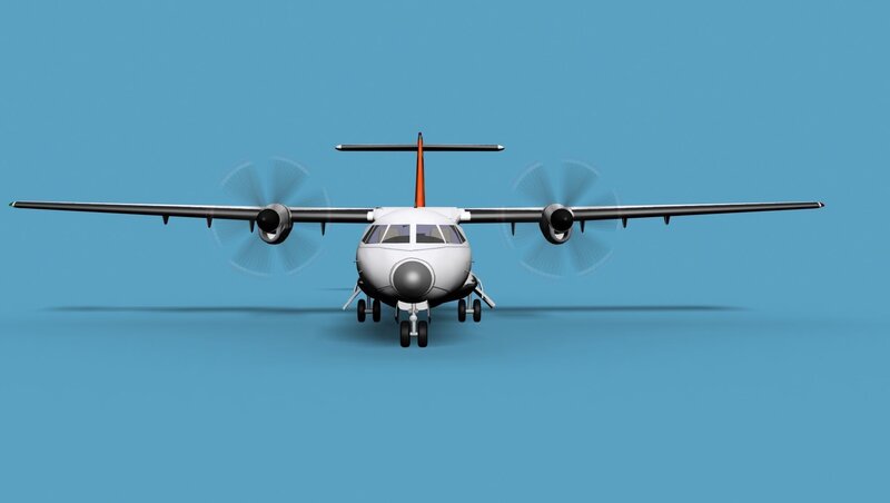 ATR ATR-42-500 Conviasa 3D model