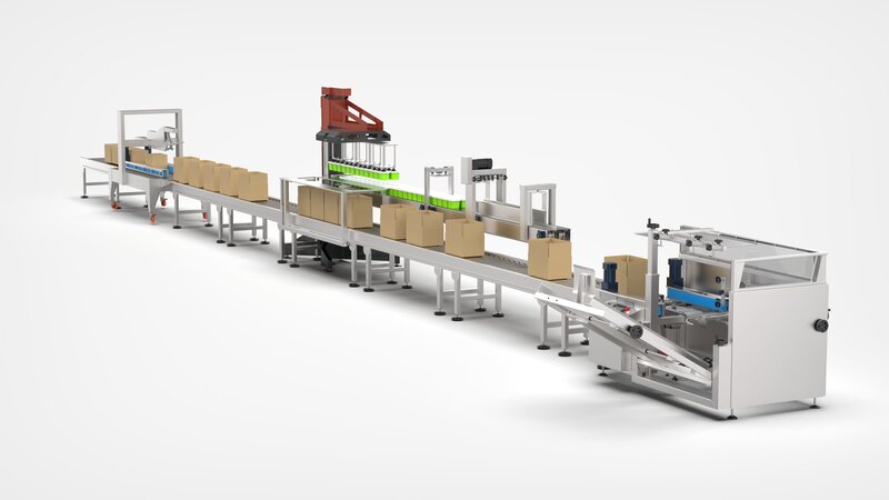 Fully Automatic Food Packing Machine 3D model