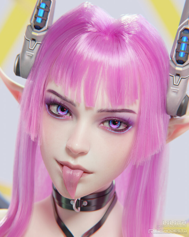 Lilith - Mecha Succubus Human Form Project Files 3D model