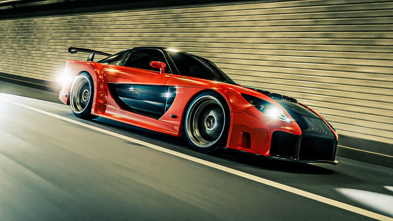 Mazda RX-7 Veilside Fortune 3D model