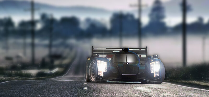 CRAZY Detailed LeMans Race Car - 3D Print Compatible STL 3D print model