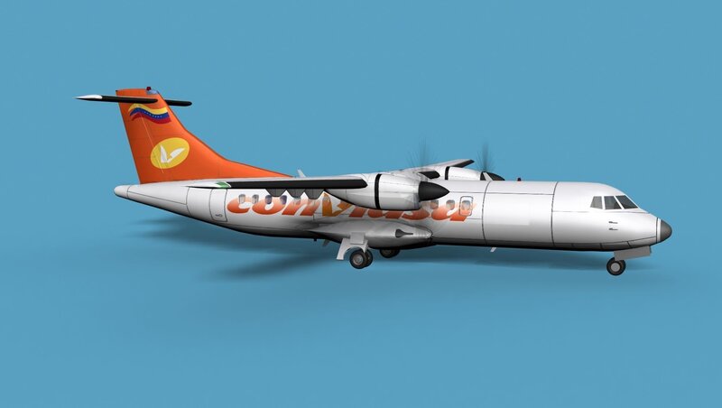 ATR ATR-42-500 Conviasa 3D model