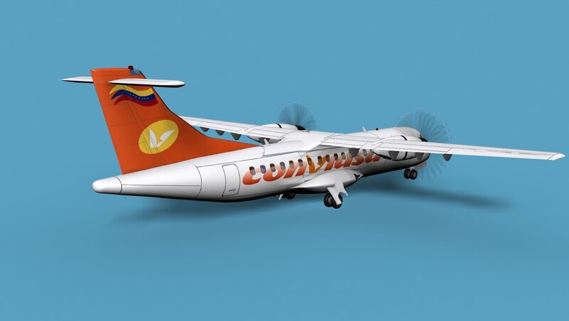 ATR ATR-42-500 Conviasa 3D model