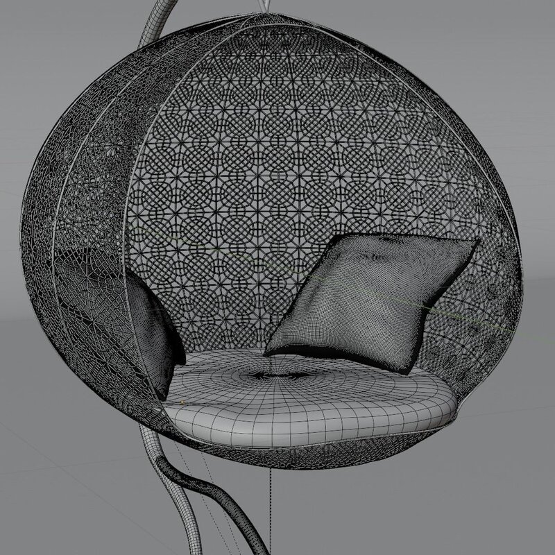 Hanging Chair 3D model