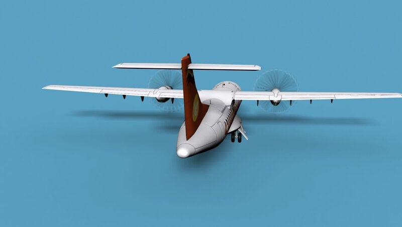 ATR ATR-42-500 Conviasa 3D model