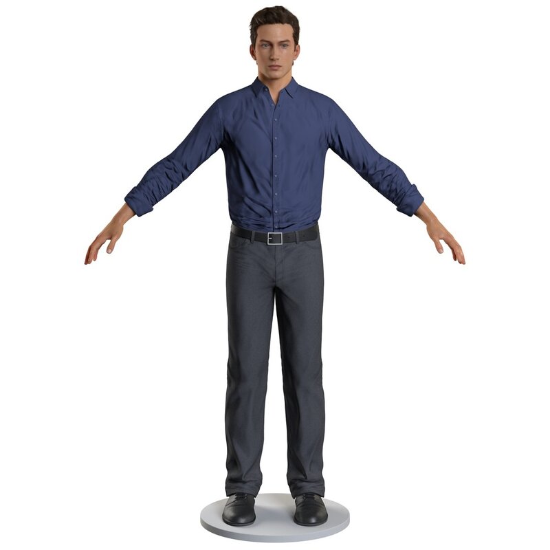 Realistic Man model Mark