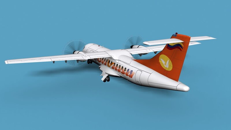 ATR ATR-42-500 Conviasa 3D model