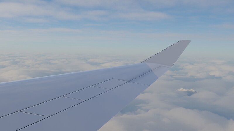 Private Jet with 8K Custom Vector Textures 3D model